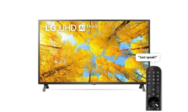 LG UHD 4K TV 50 Inch UQ7500 Series, 4K Active HDR webOS Smart ThinQ AI ...